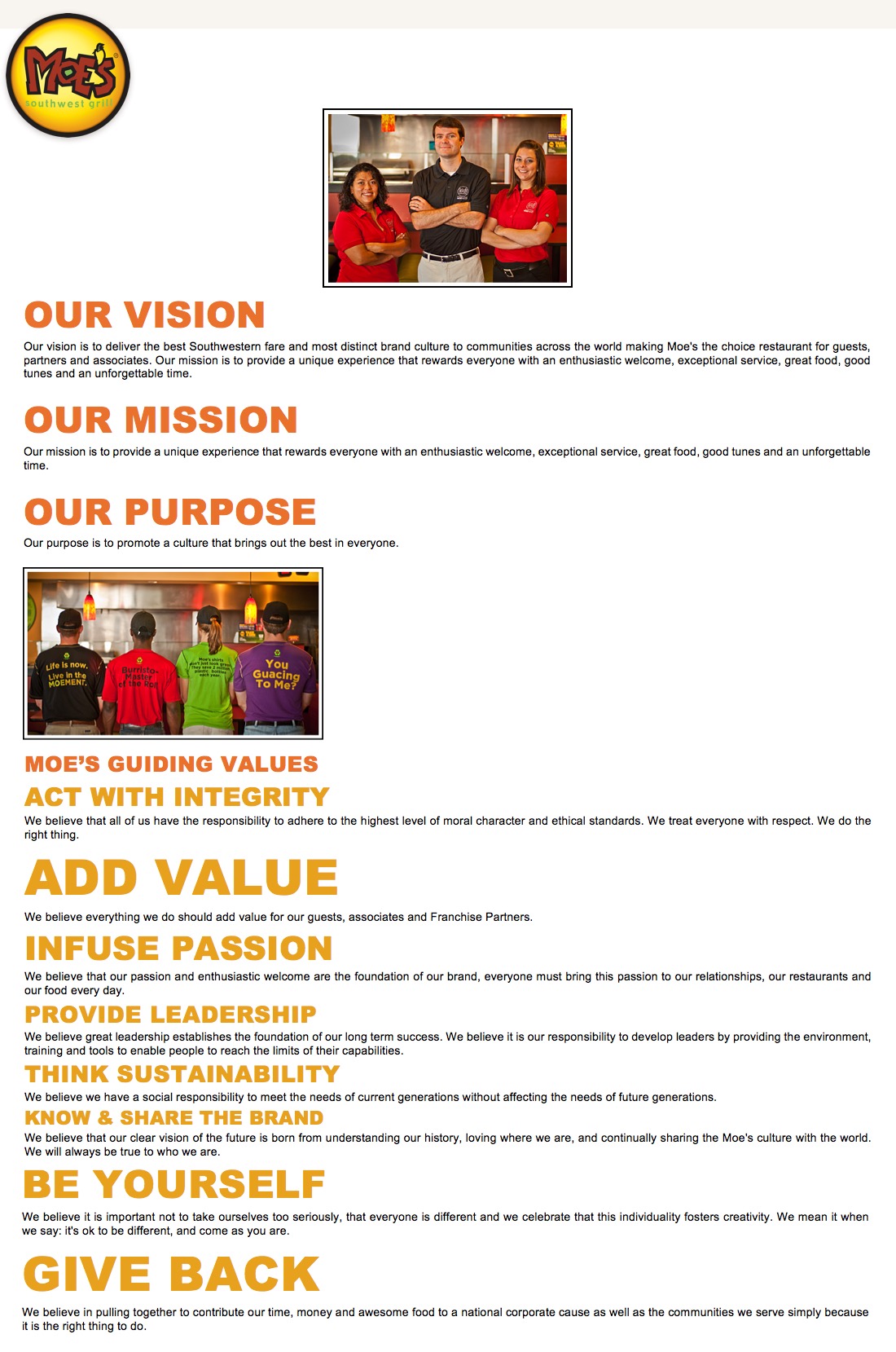 Reset Password - Moe's Southwest Grill